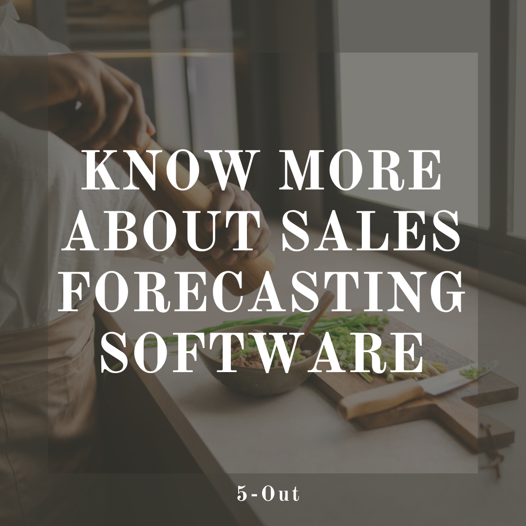 Boost Restaurant Sales With Sales Forecasting Software 5 Out